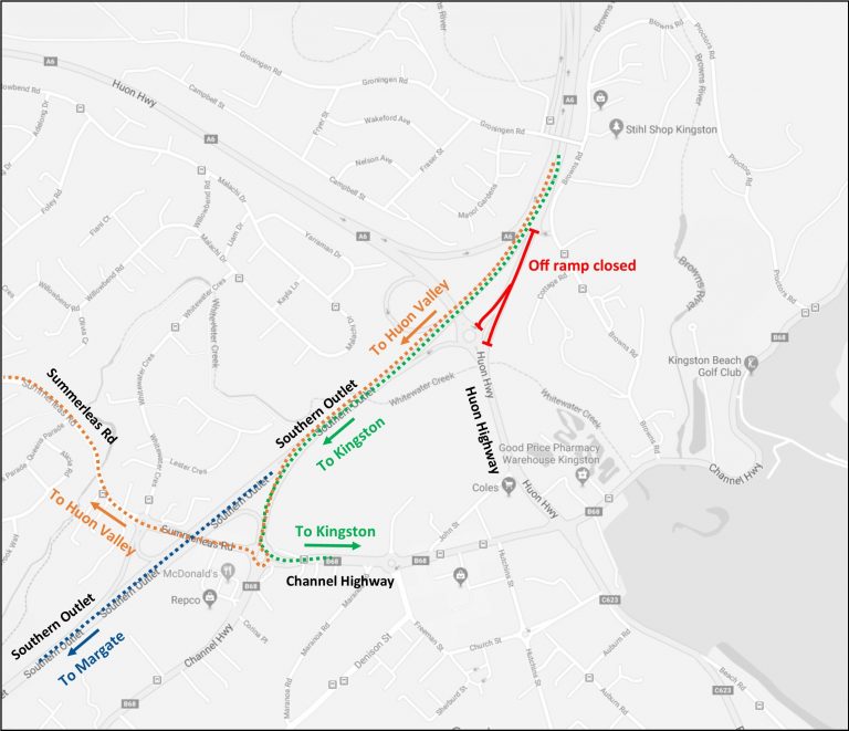 Road Closures & Delays - Kingborough Council