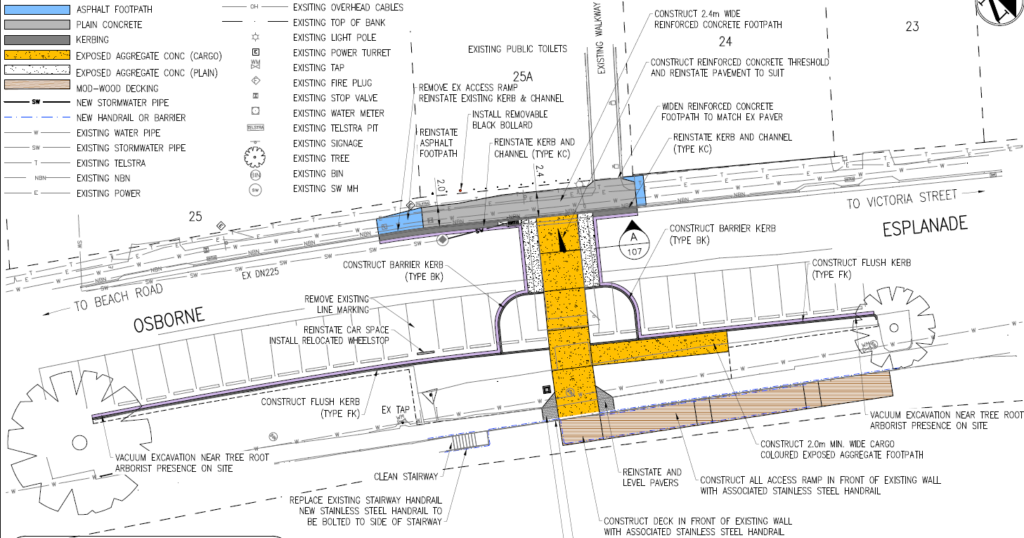 Osborne Esplanade Road Crossing