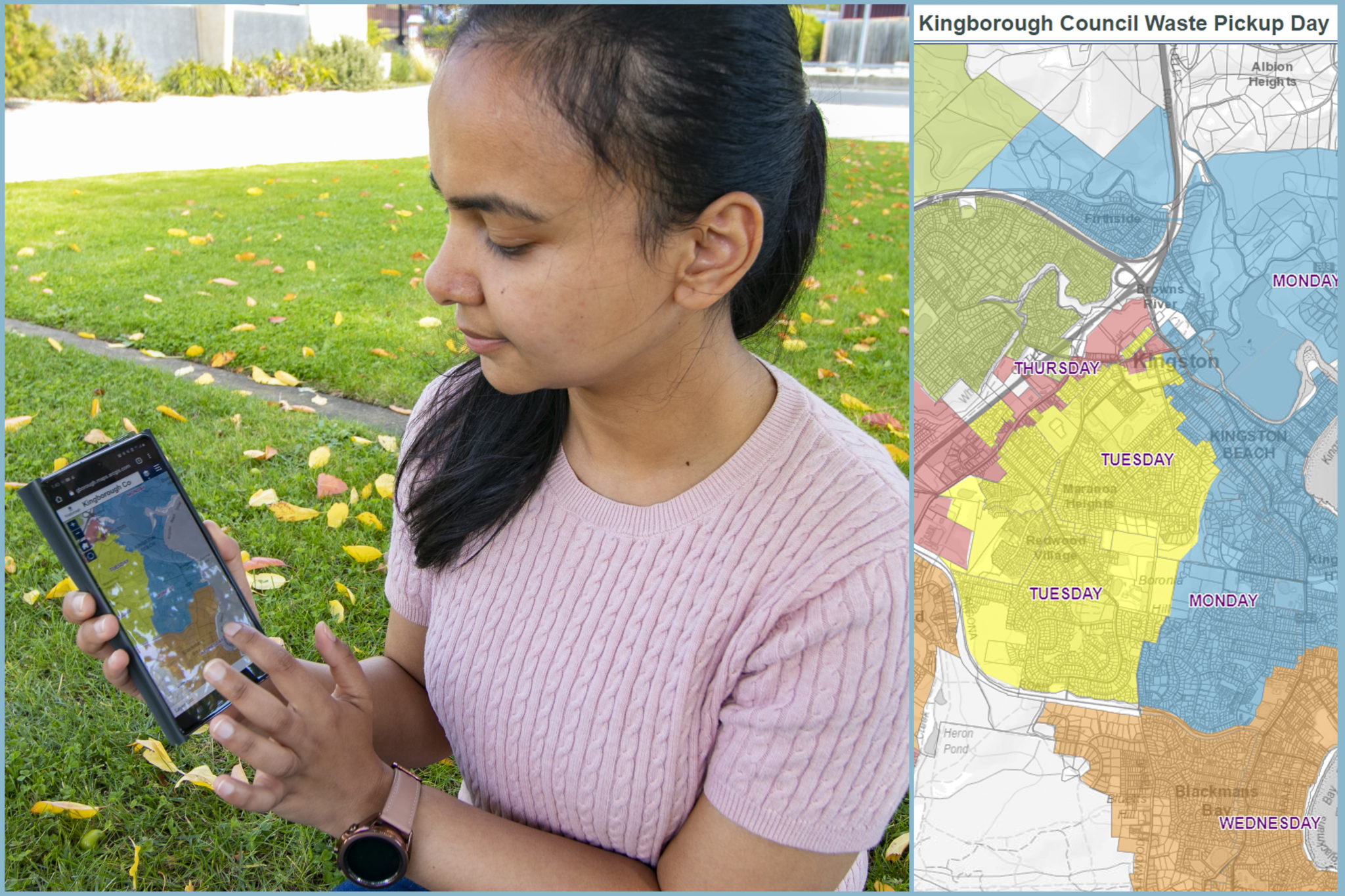 Interactive Map for Kingborough