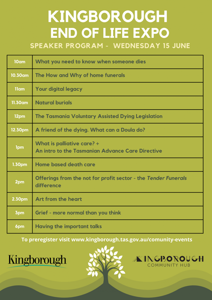 End of Life Expo - Kingborough Council